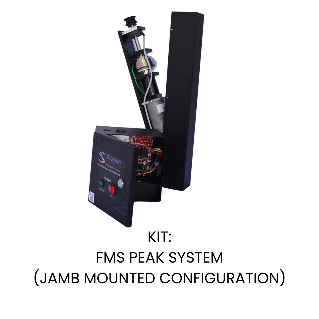 KIT: FMS PEAK SYSTEM (JAMB MOUNTED CONFIGURATION) — CHI builders inc.