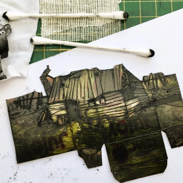 Ghostbuildings — Karen Wicks- Artist