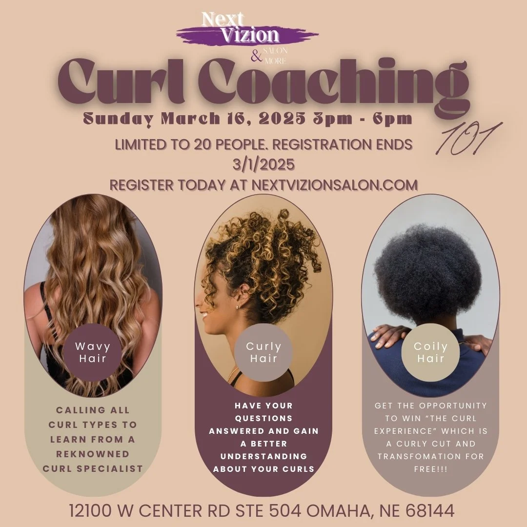 Next Vizion Salon & More | Curly Hair Specialist in Omaha, Nebraska
