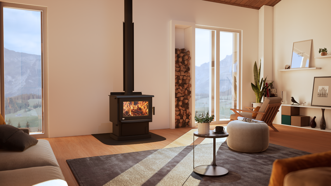 YUNCA — Indoor Wood Fires & Wood Burners — Bucks Heating