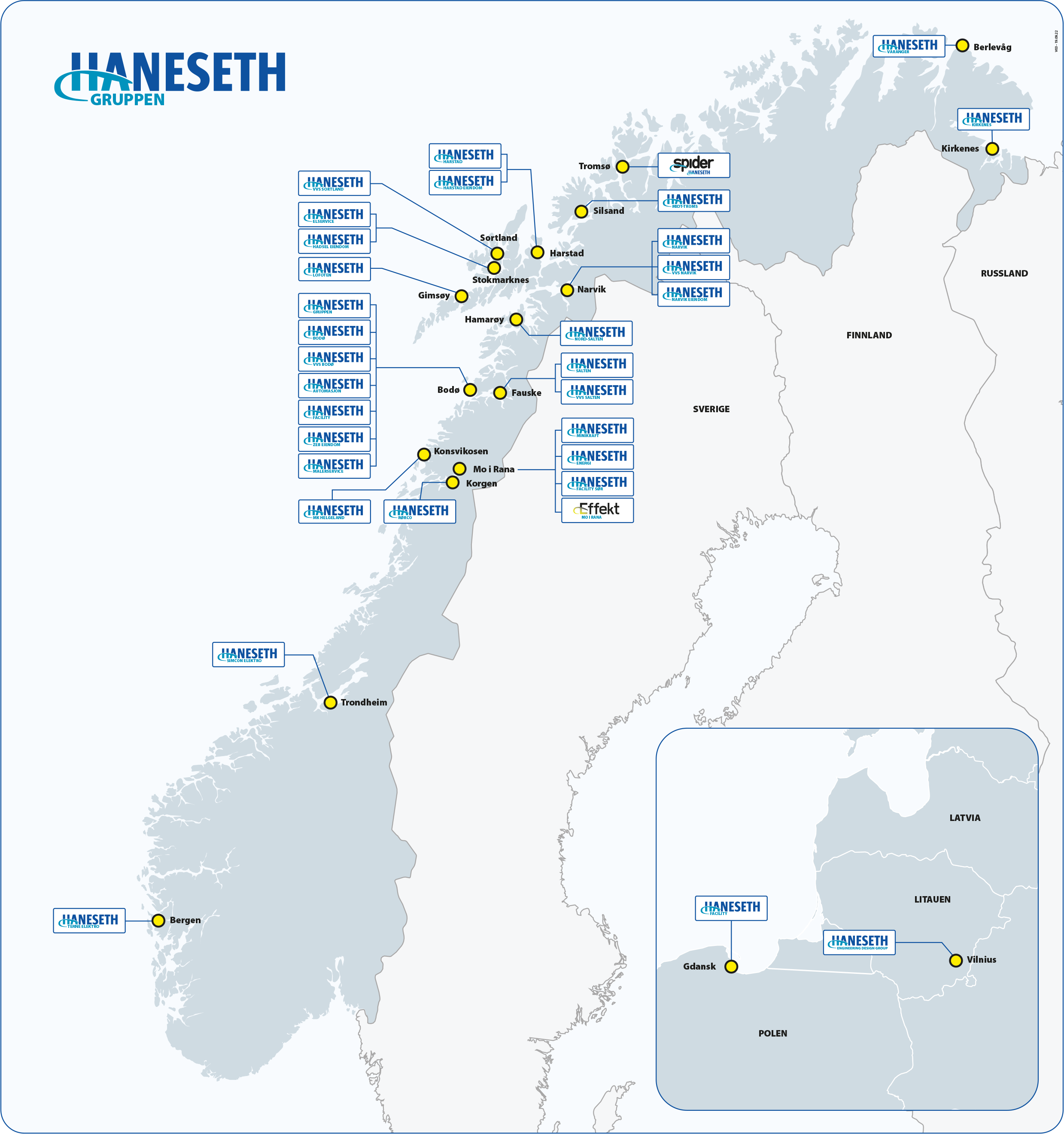 Våre selskaper — Haneseth