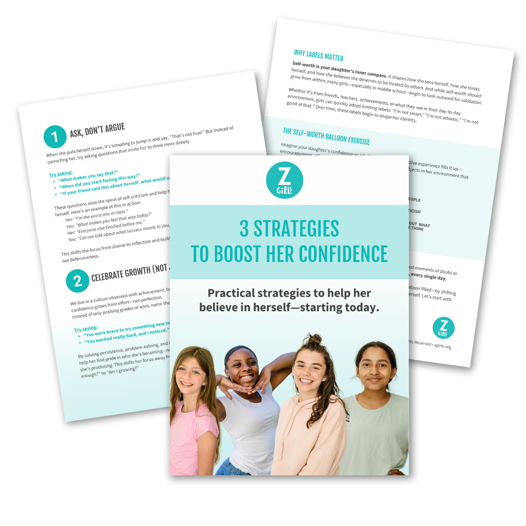 Online Confidence Programs for Girls Ages 11-14 | ZGiRLS — ZGiRLS