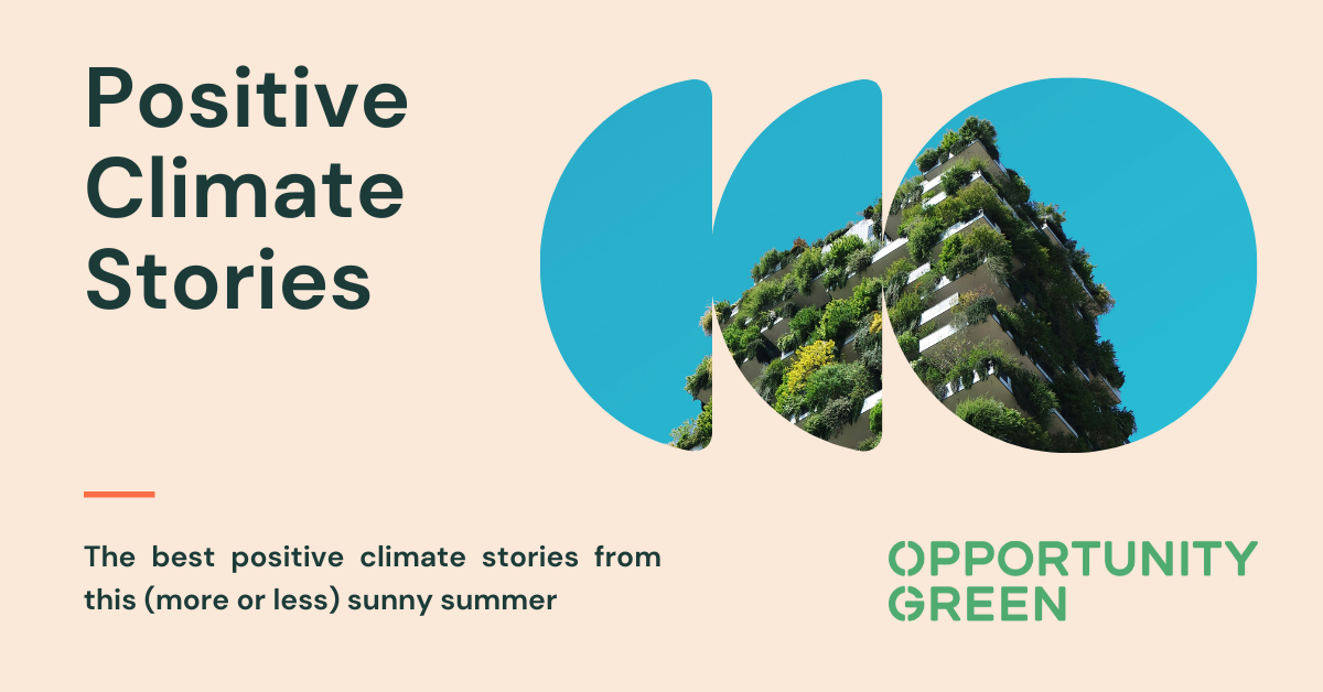Positive Climate Stories in April 2025 — Opportunity Green
