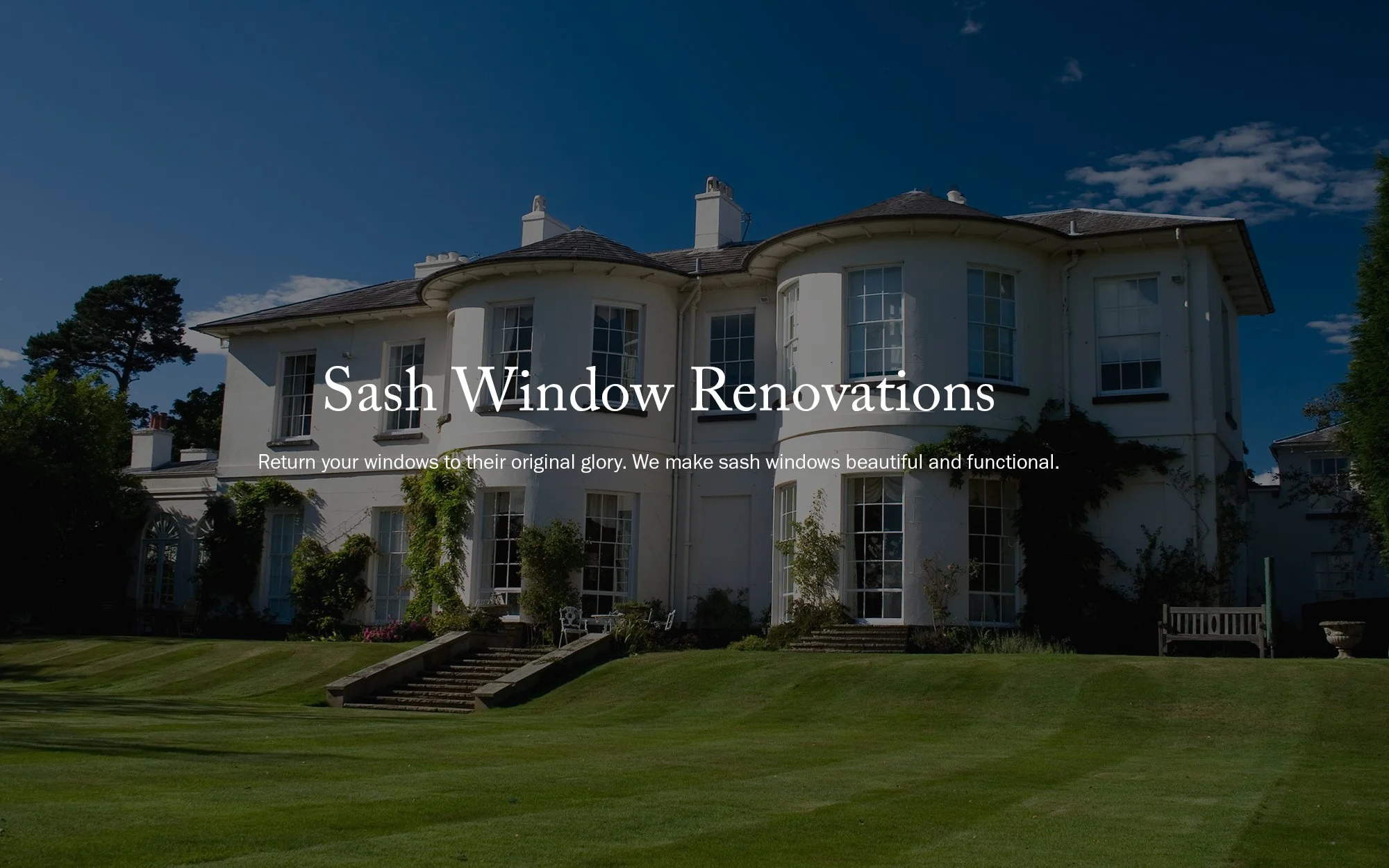 Dublin Windows — Sash Window Repair and Restoration — Ireland