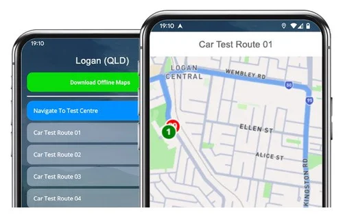 Logan Driving Test Routes - QLD Route App