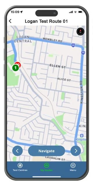Logan Driving Test Routes - QLD Route App