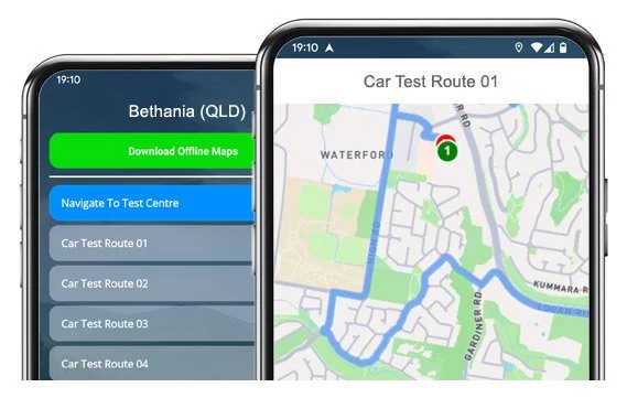 Bethania Driving Test Routes - QLD Practice App