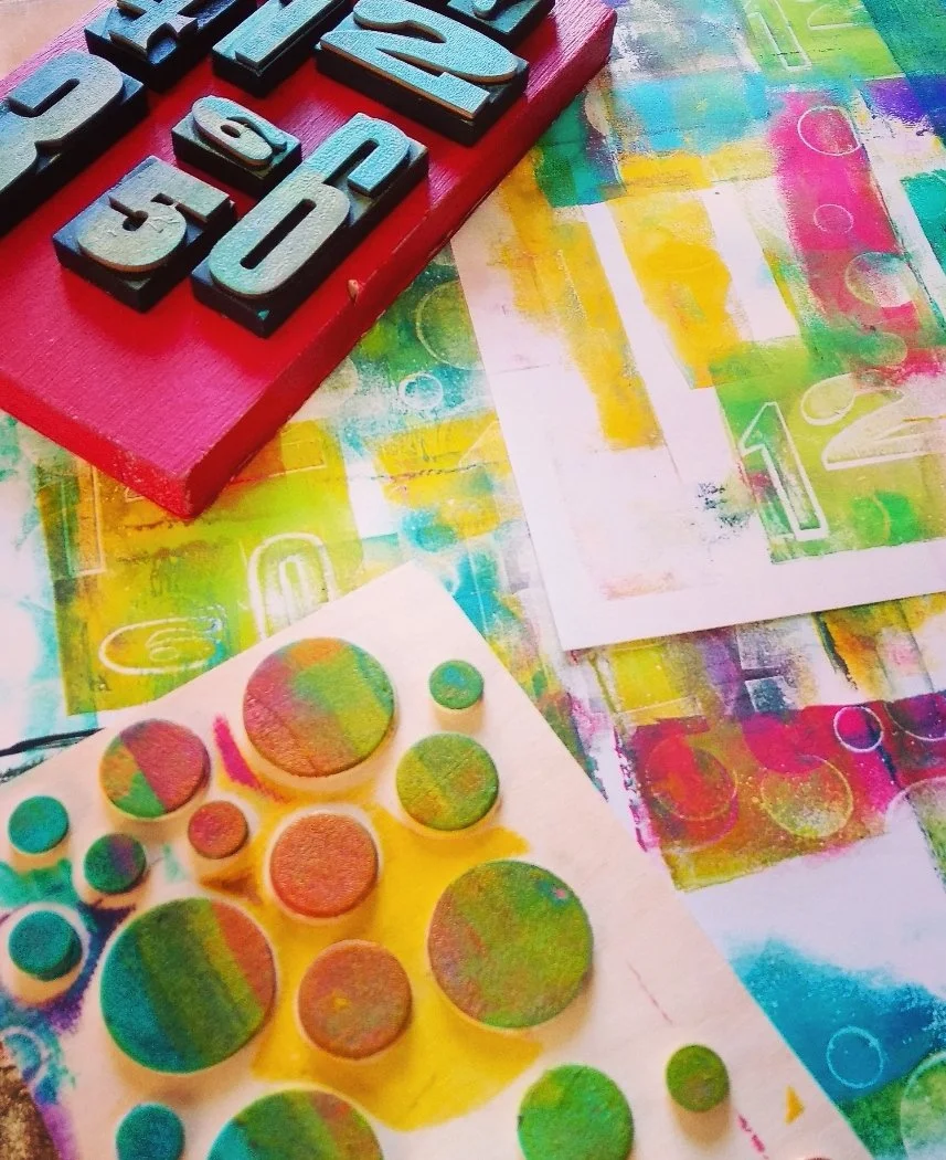 Homemade stamps — Nitsa Creative Studio