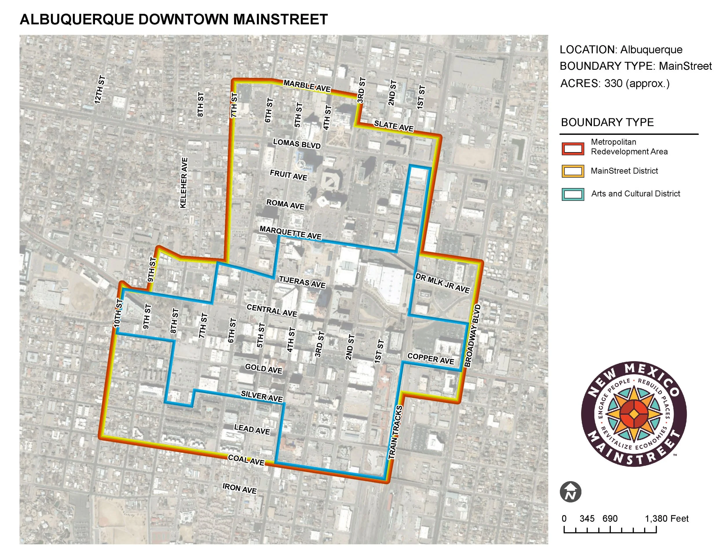 The Downtown Albuquerque MainStreet and Arts & Cultural District