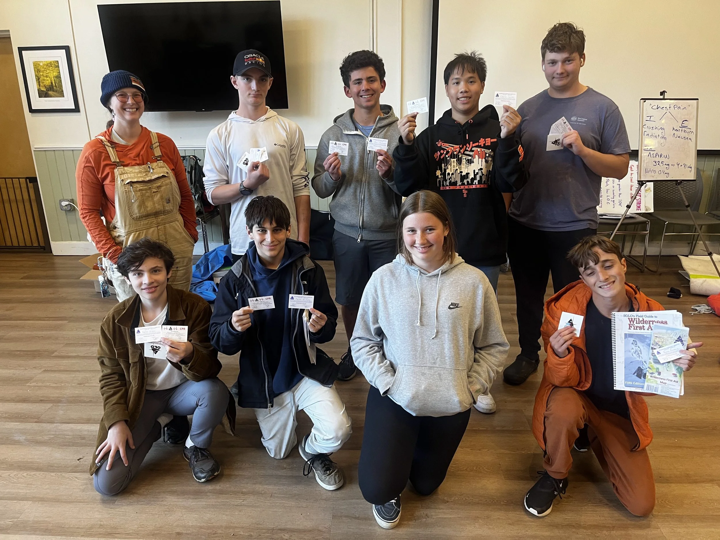 Students Earn Wilderness First Aid Certifications — The Greenwood ...