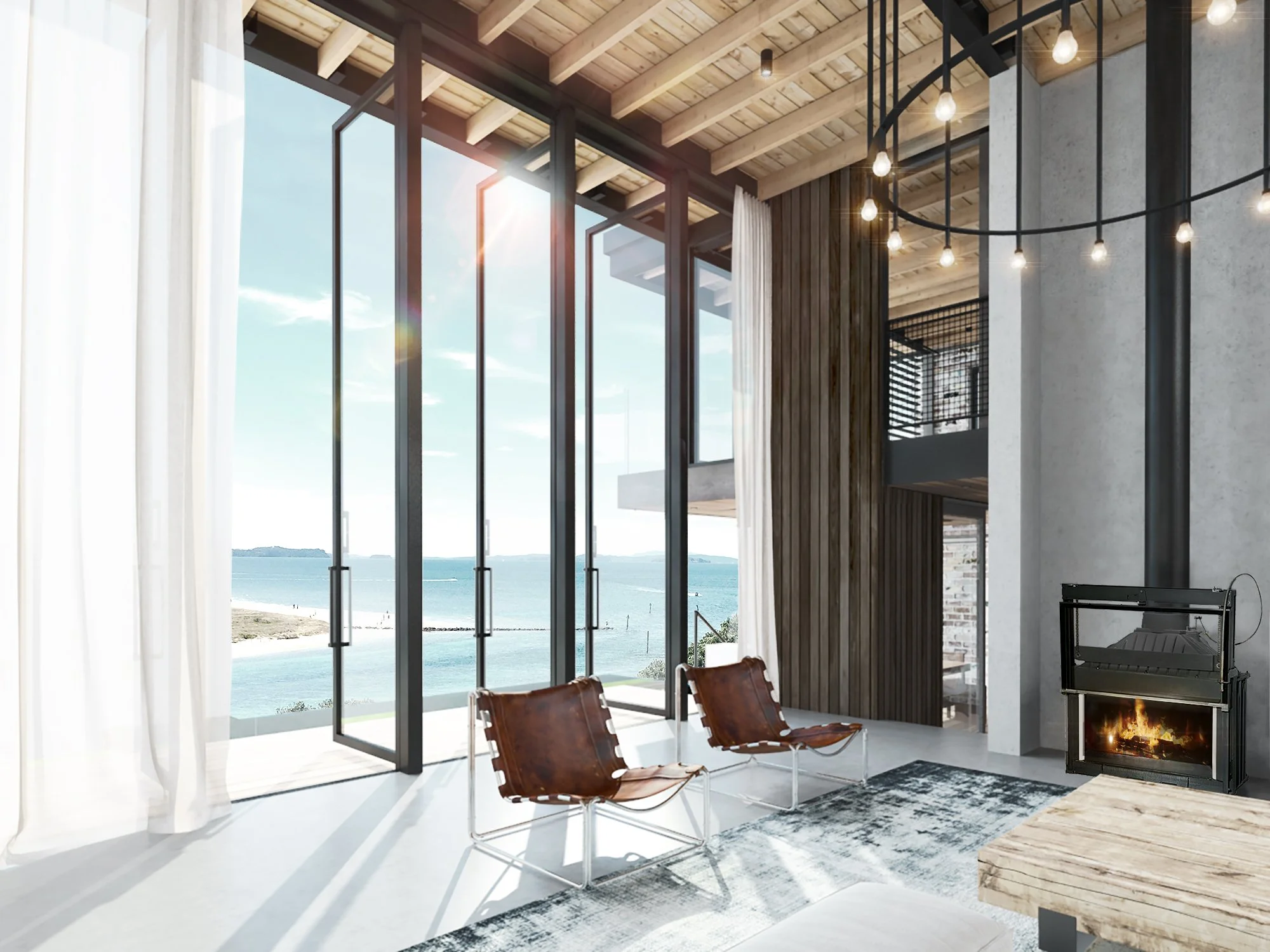 Red Beach House — Southern Steel Windows