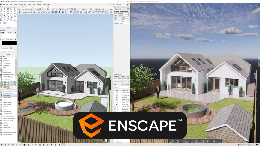 V-Ray vs. Enscape: A Comprehensive Comparison for 3D Rendering in Architectural Visualization ...