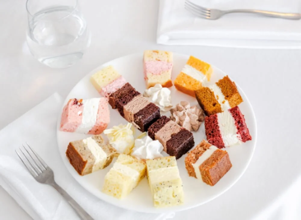 Wedding Cake Tasting in Person or Sample Boxes — Wedding Shoes, Jewelry ...