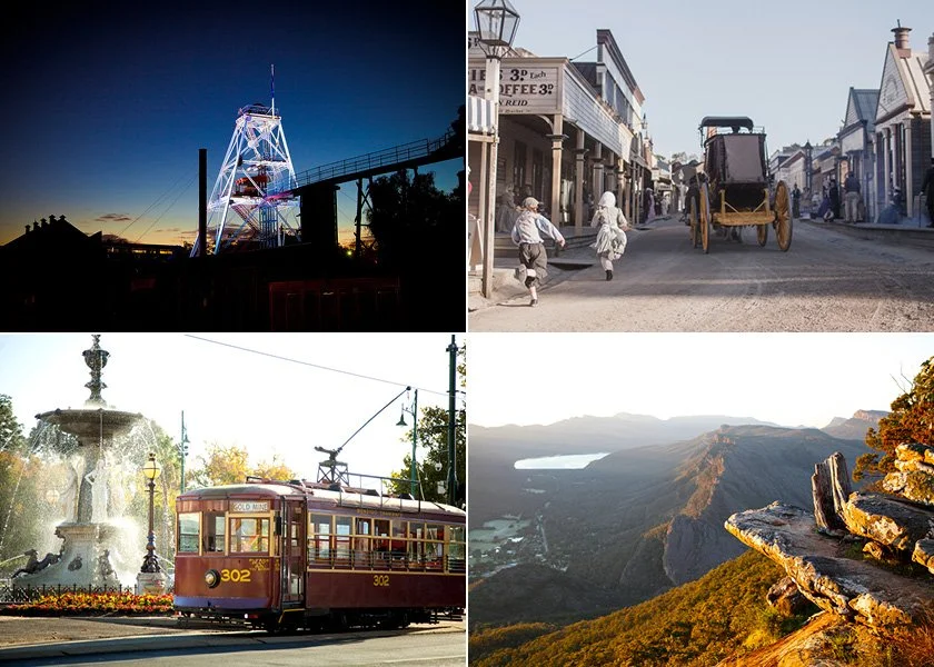 CENTRAL VICTORIA’S GOLDEN TRIANGLE — Trade Travel
