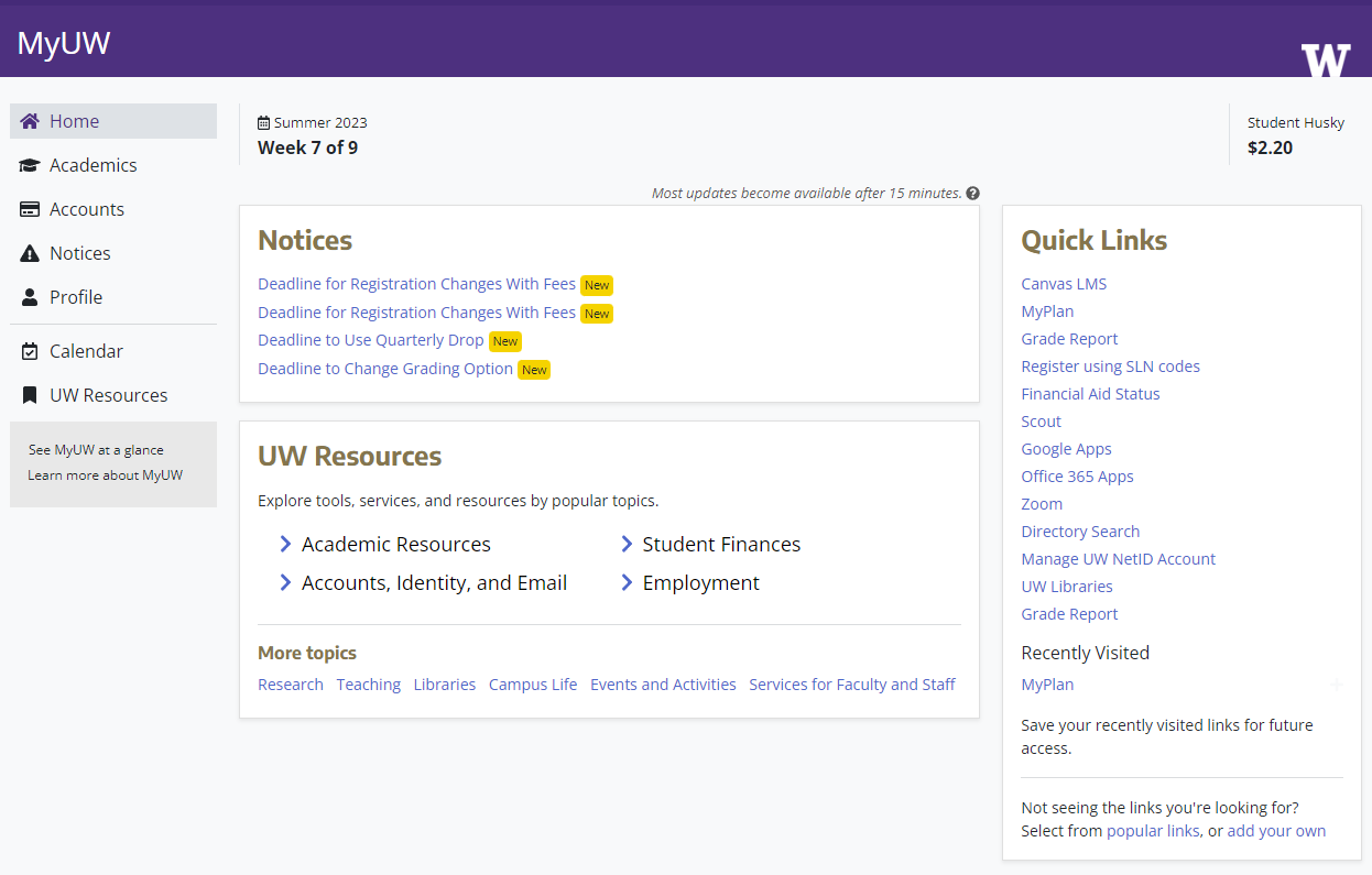 Student Resources — Foster Evening MBA Association