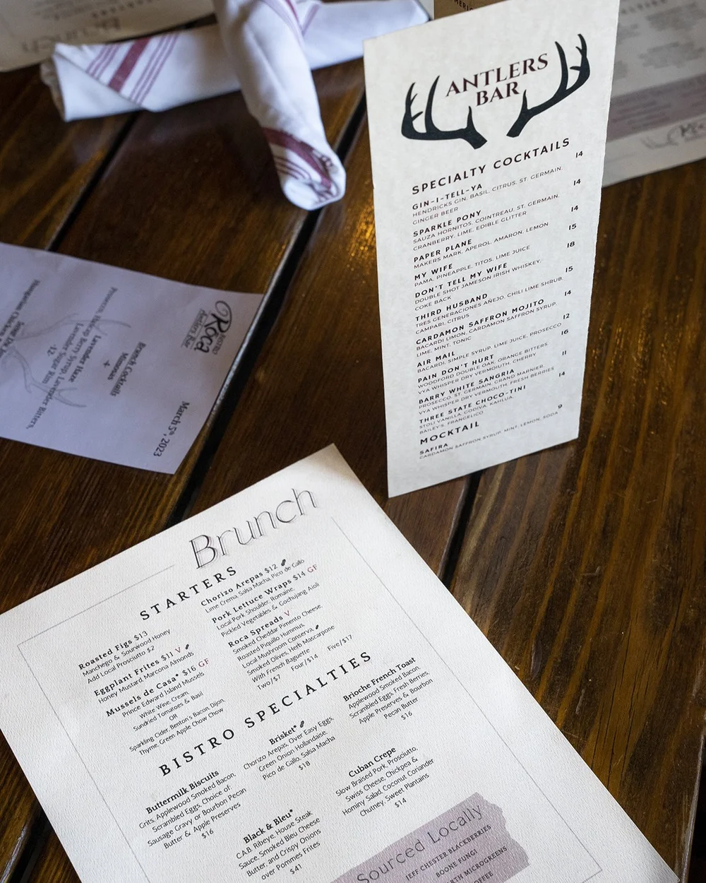 Food — Bistro Roca