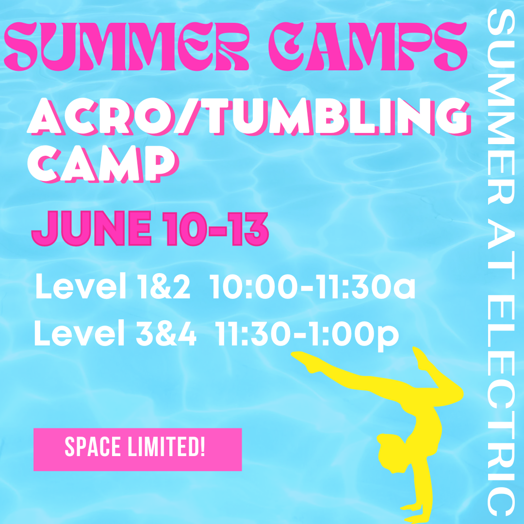 Summer Sessions — ELECTRIC DANCE CENTER