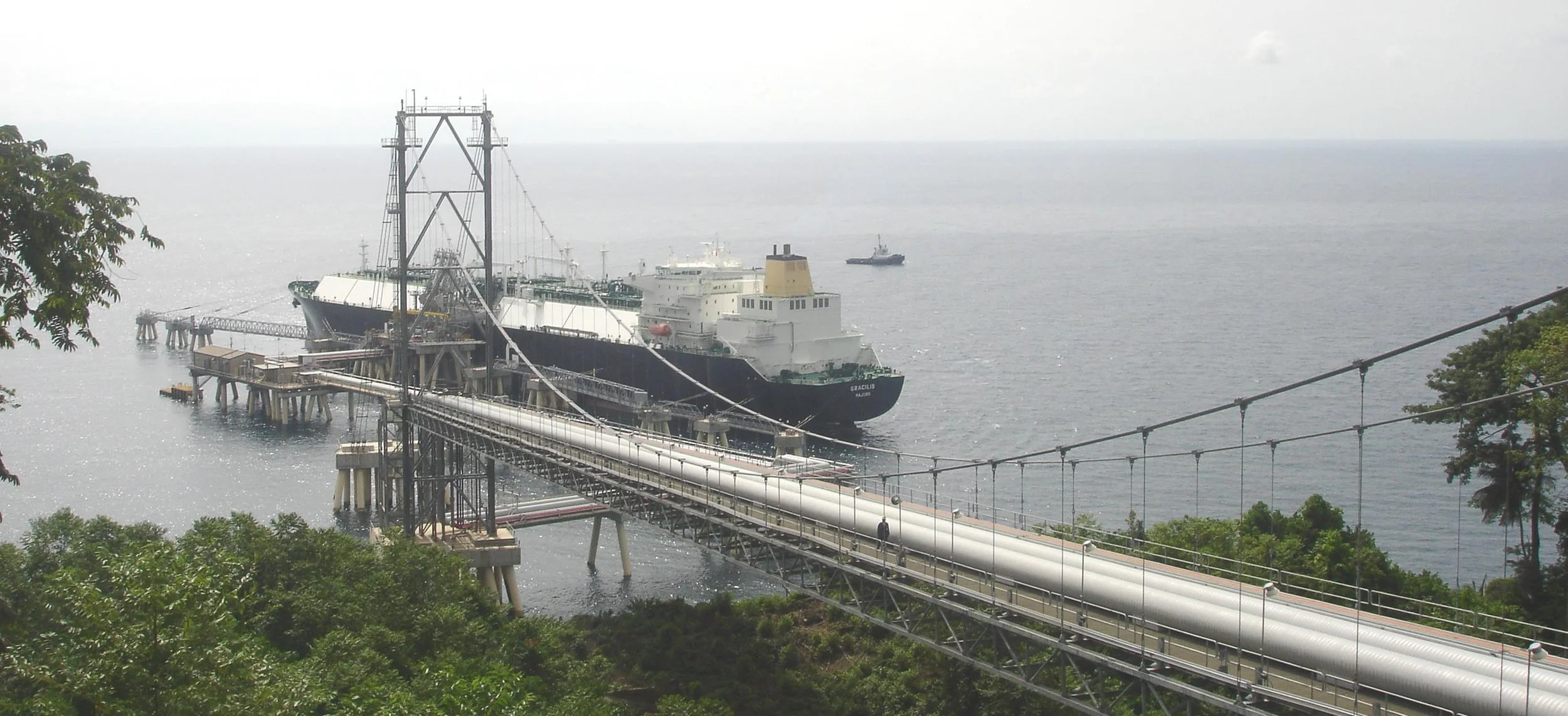 Equatorial Guinea LNG Suspension Bridge — Somerset Engineering