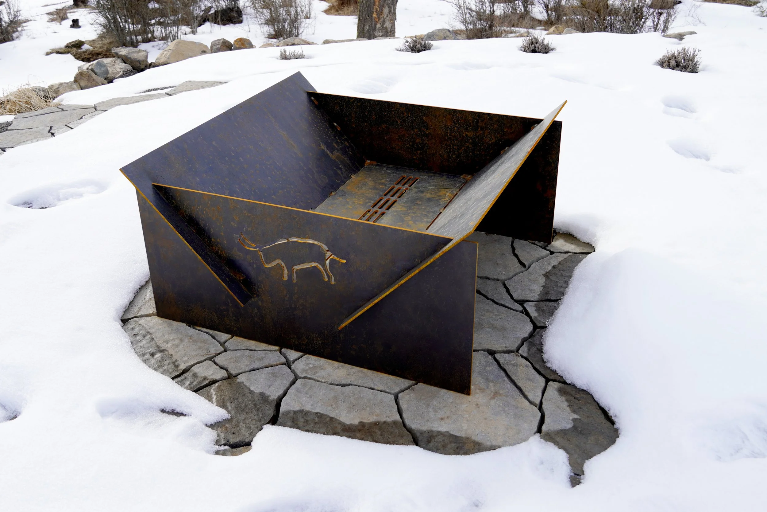 Custom Metal Fire Pits Portfolio — Custom Fabrication Design