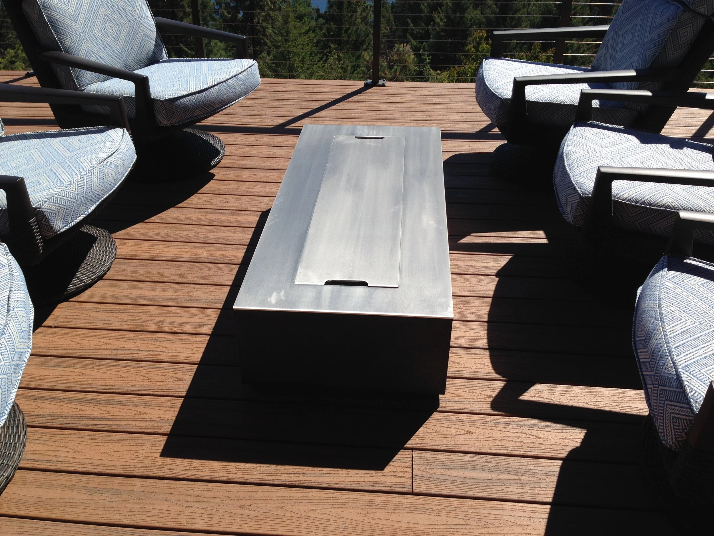 Custom Metal Fire Pits Portfolio — Custom Fabrication Design