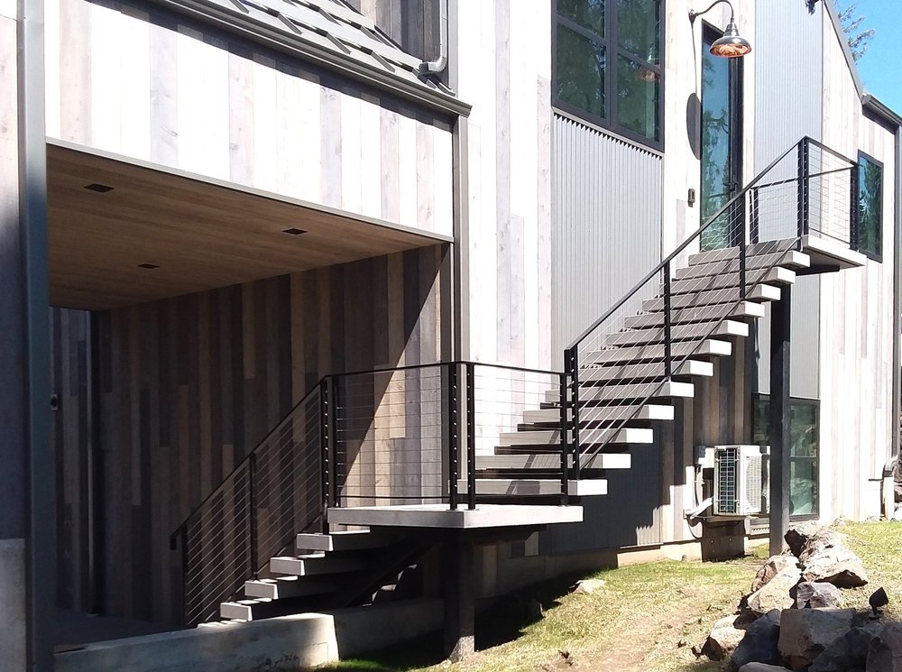 Custom Metal Stairs and Railings Portfolio — Custom Fabrication Design