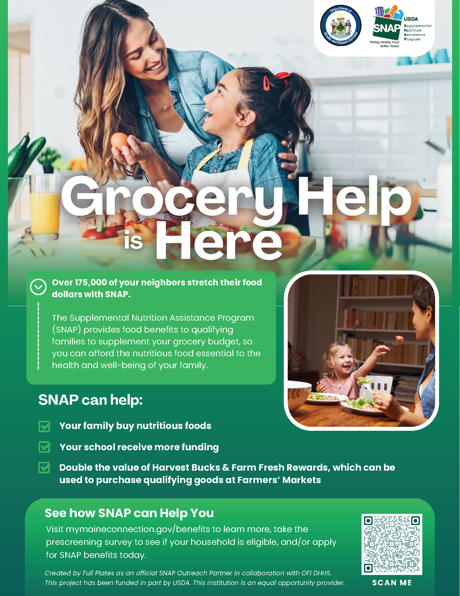 SNAP in Schools — Full Plates Full Potential