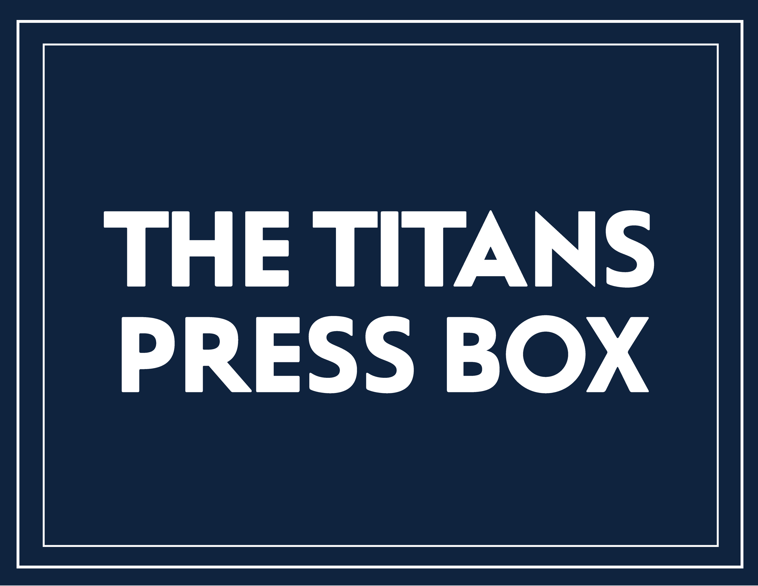 The Titans Press Box — Strategic Hospitality