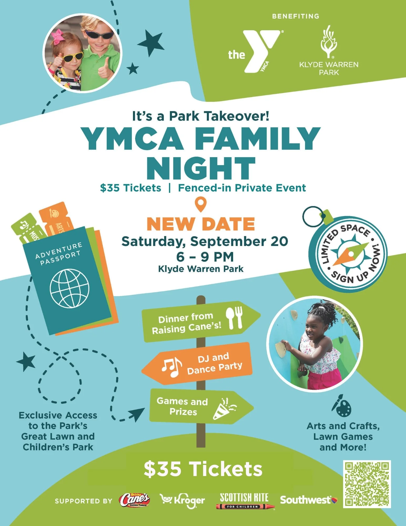 YMCA Family Night — Klyde Warren Park