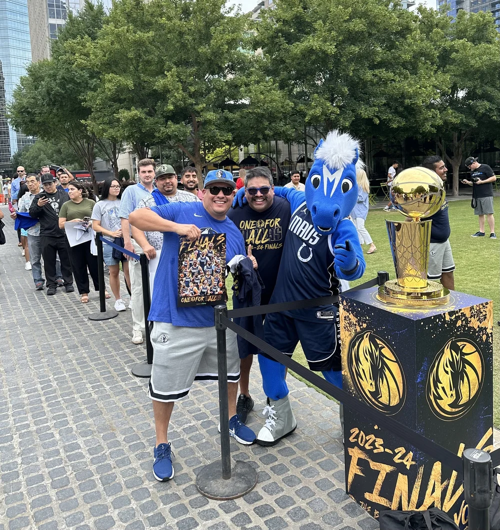 Dallas Mavericks Watch Party — Klyde Warren Park