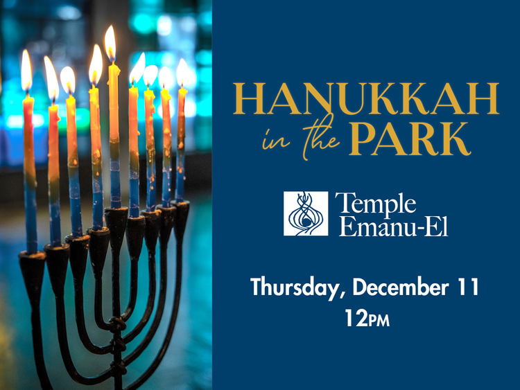 Hanukkah in the Park — Klyde Warren Park