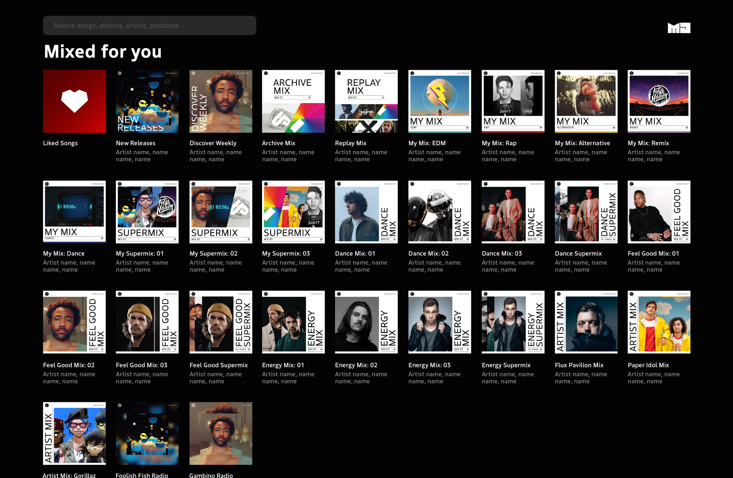 Youtube Music Playlist Cover — Marc Jr | Creative