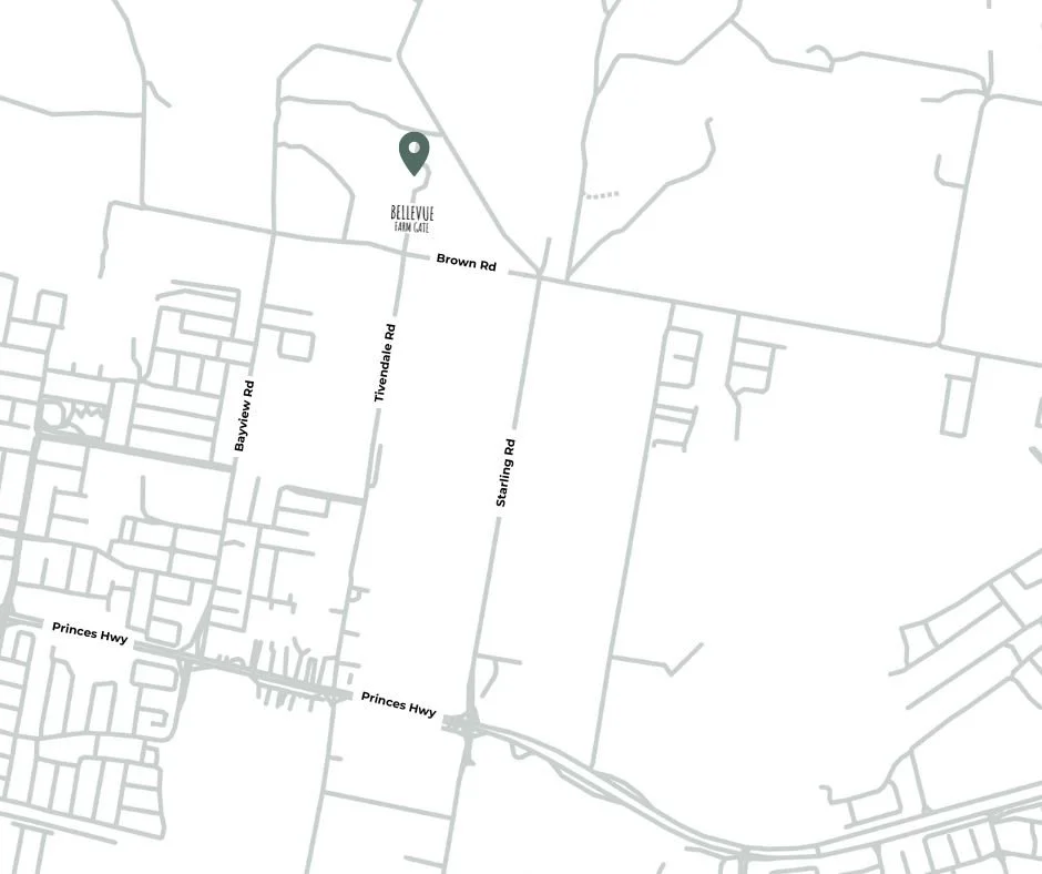 Where To Find Us — Bellevue Farm Gate
