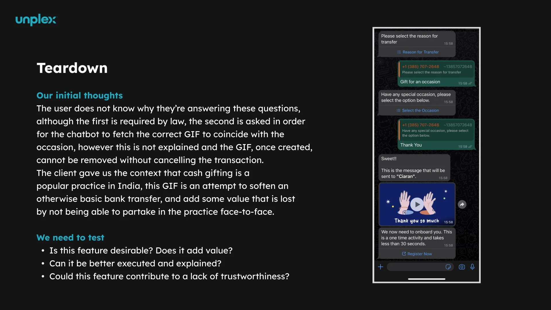 Unplex - Client Project — Daniel Valaitis