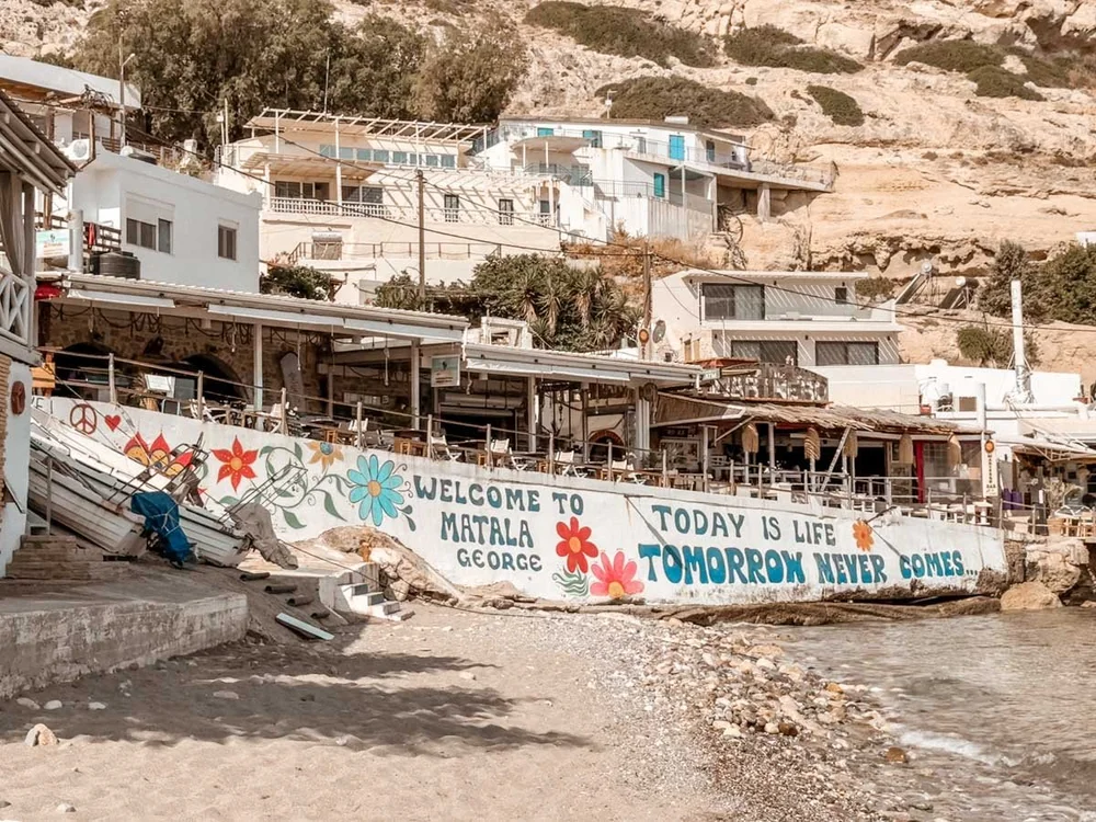 Matala Kreta | Traumort mit Hippie-Vibe — GreekIslandHopping