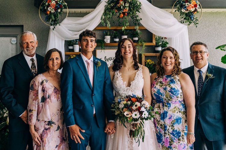 Lily & Casey’s intimate home wedding — Orlando Wedding Photographer ...