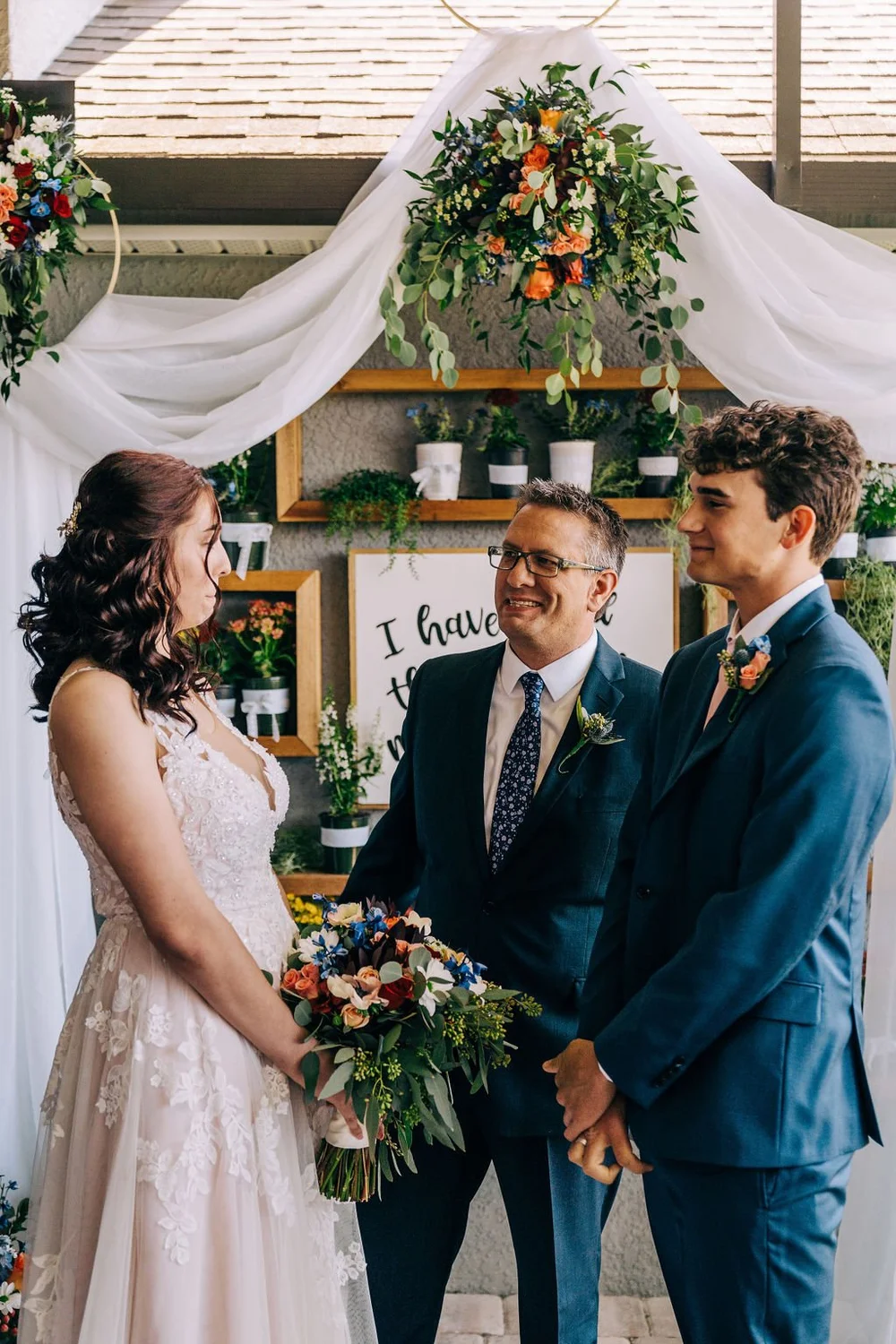 Lily & Casey’s intimate home wedding — Orlando Wedding Photographer ...