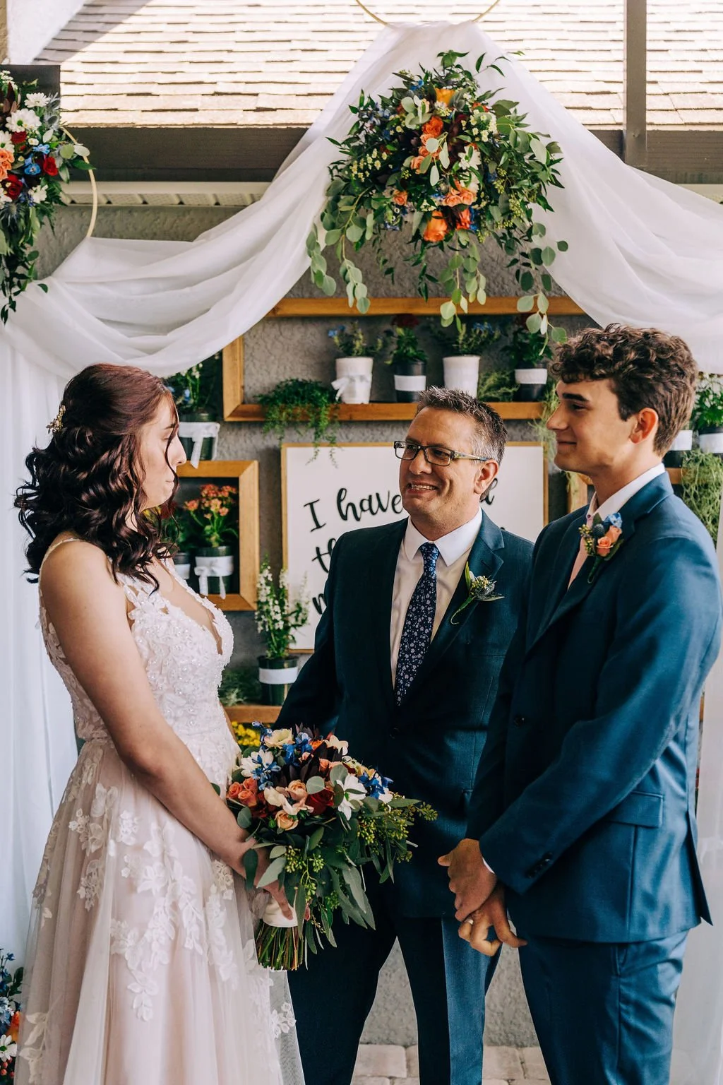 Lily & Casey’s intimate home wedding — Orlando Wedding Photographer ...