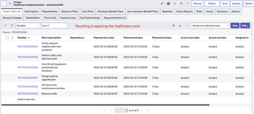How to Automate Project Templating in ServiceNow — esolutionsONE
