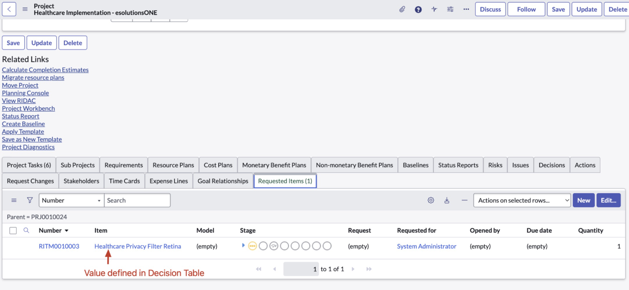 How to Automate Project Templating in ServiceNow — esolutionsONE