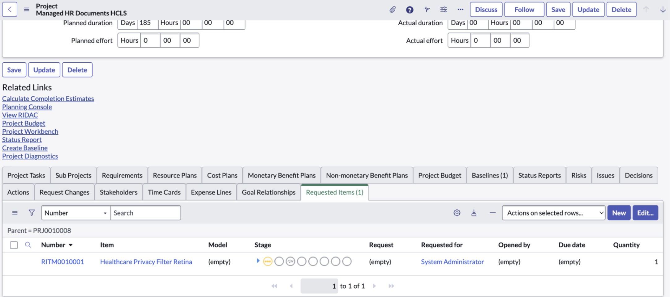 How to Automate Project Templating in ServiceNow — esolutionsONE
