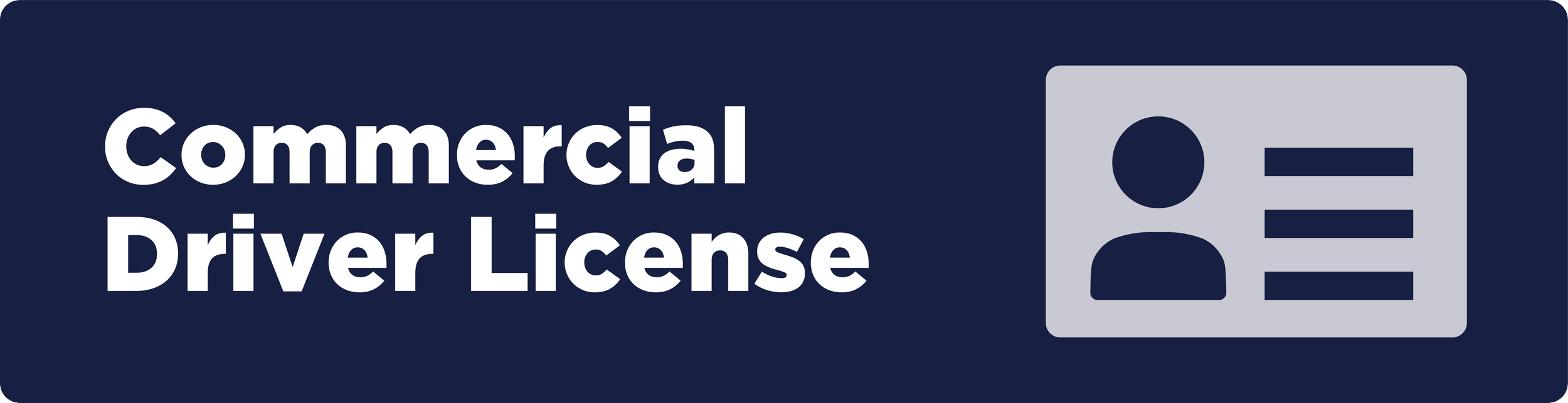 Commercial Driver License — Mize Agency