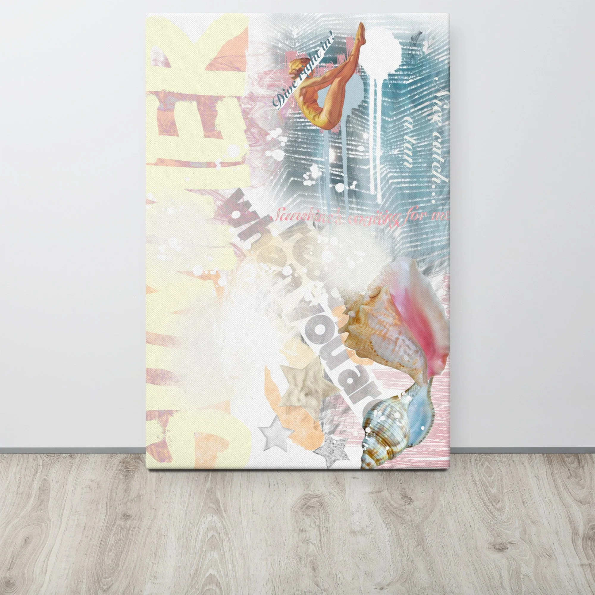 summer ready thin canvas — flamsart
