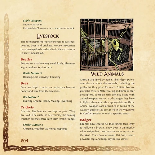 RPG — Mouse Guard