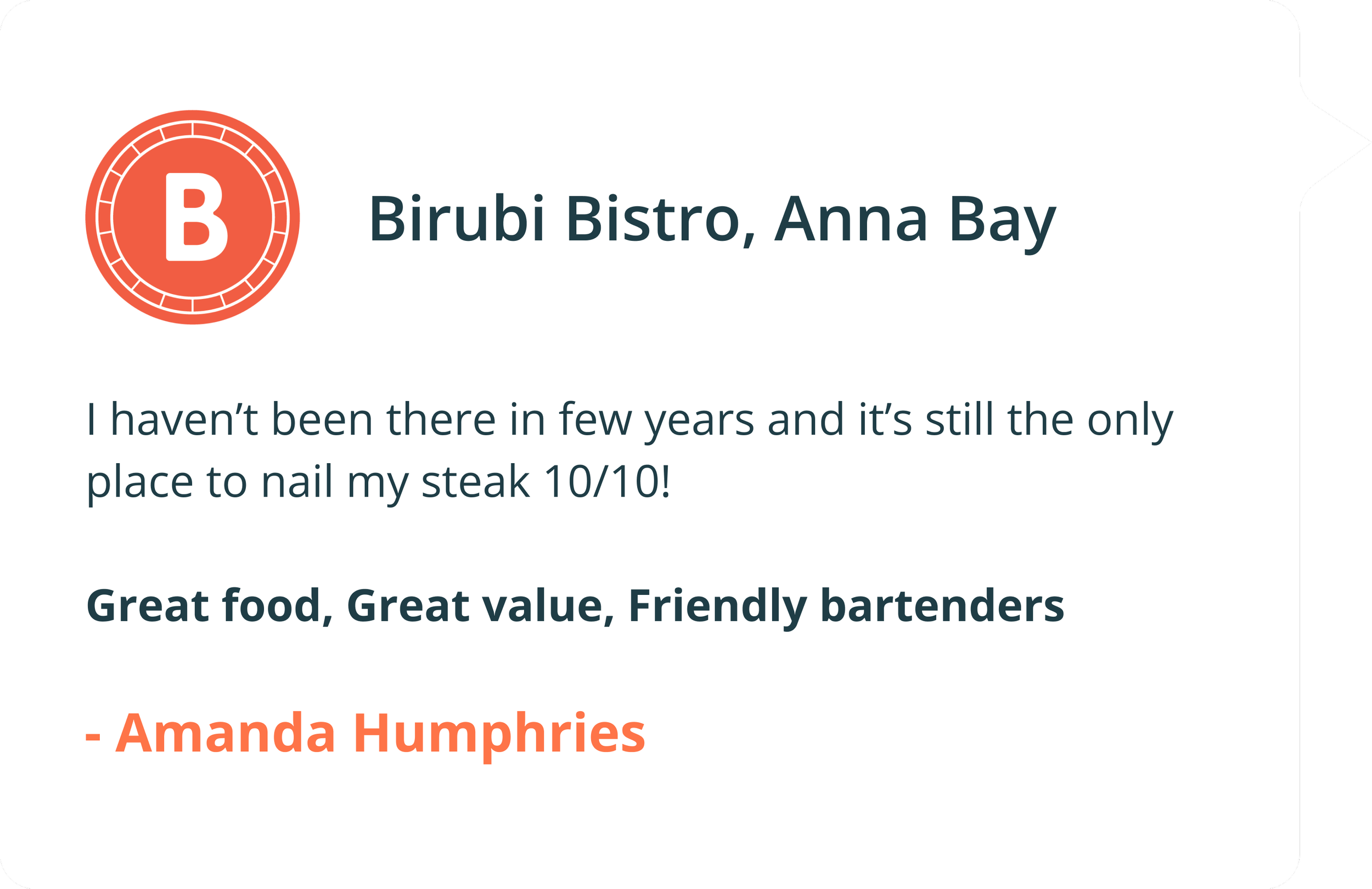 Birubi Bistro Anna Bay | Family-Friendly Dining & Bistro Classics