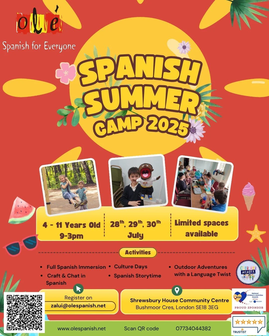 Spanish Summer Camp — Shrewsbury House