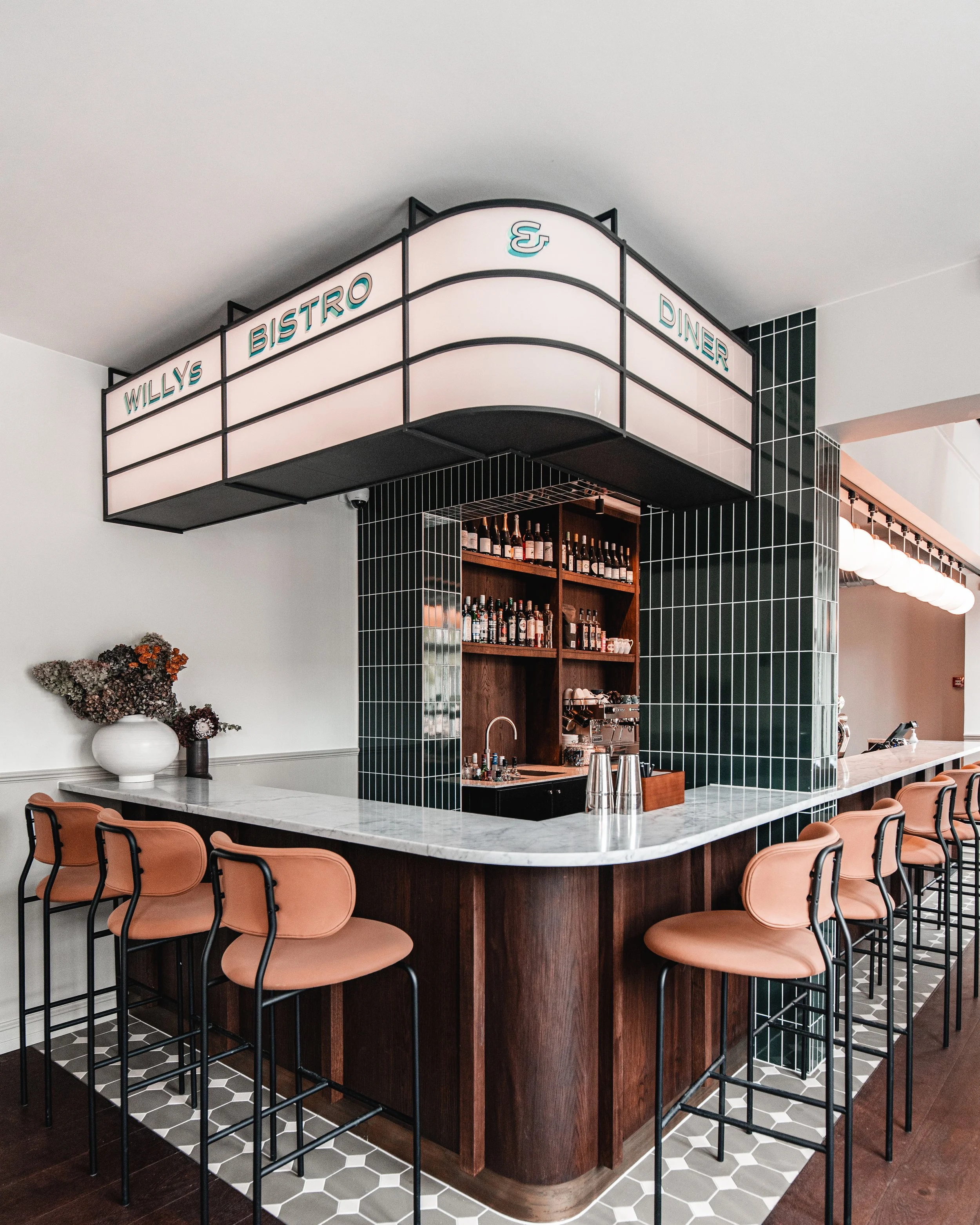 Frokost, aftenmenu, kaffe og desserter — Willys Bistro