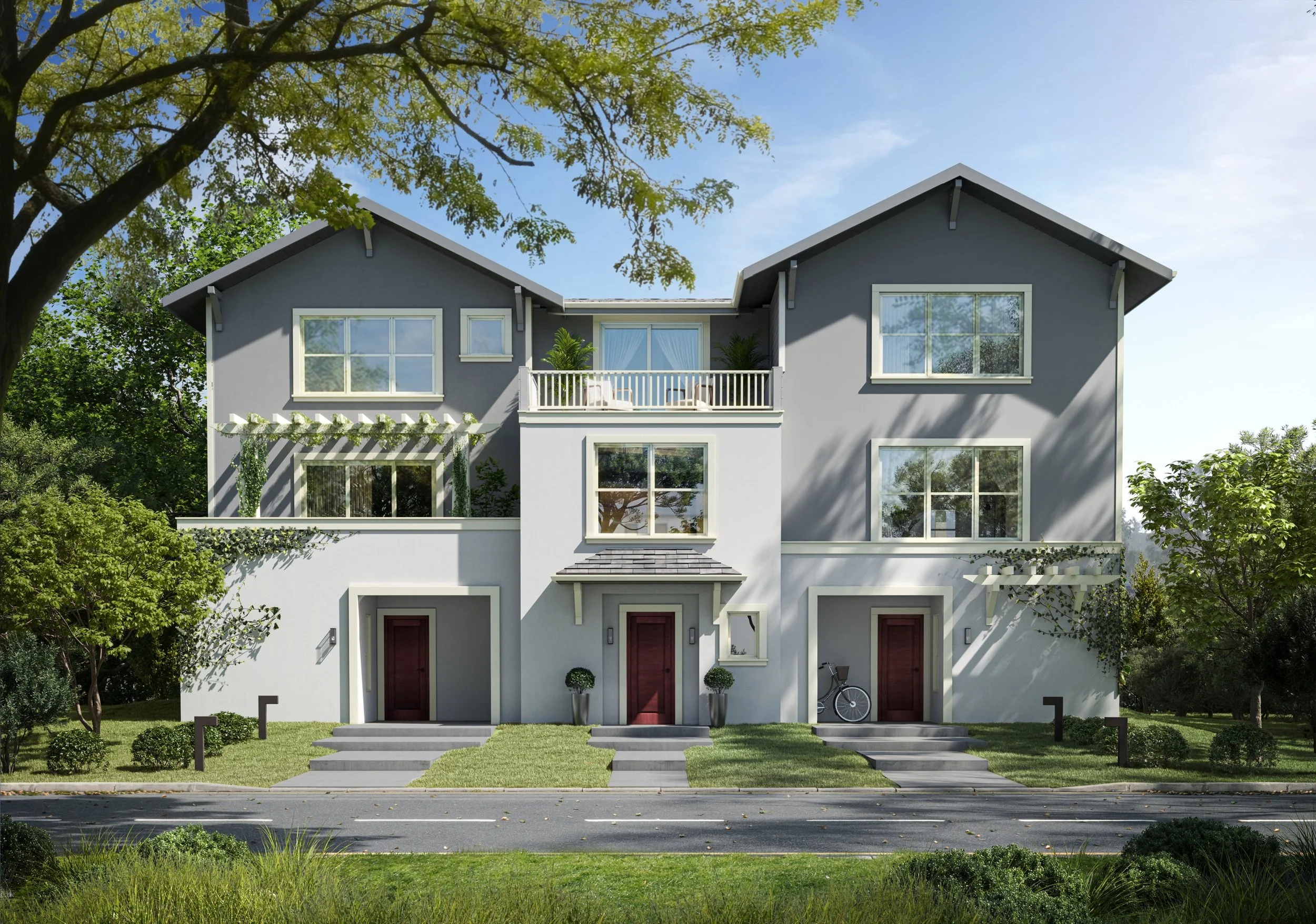 New California Townhouses - Hillcrest Residences — Hillcrest Residences ...