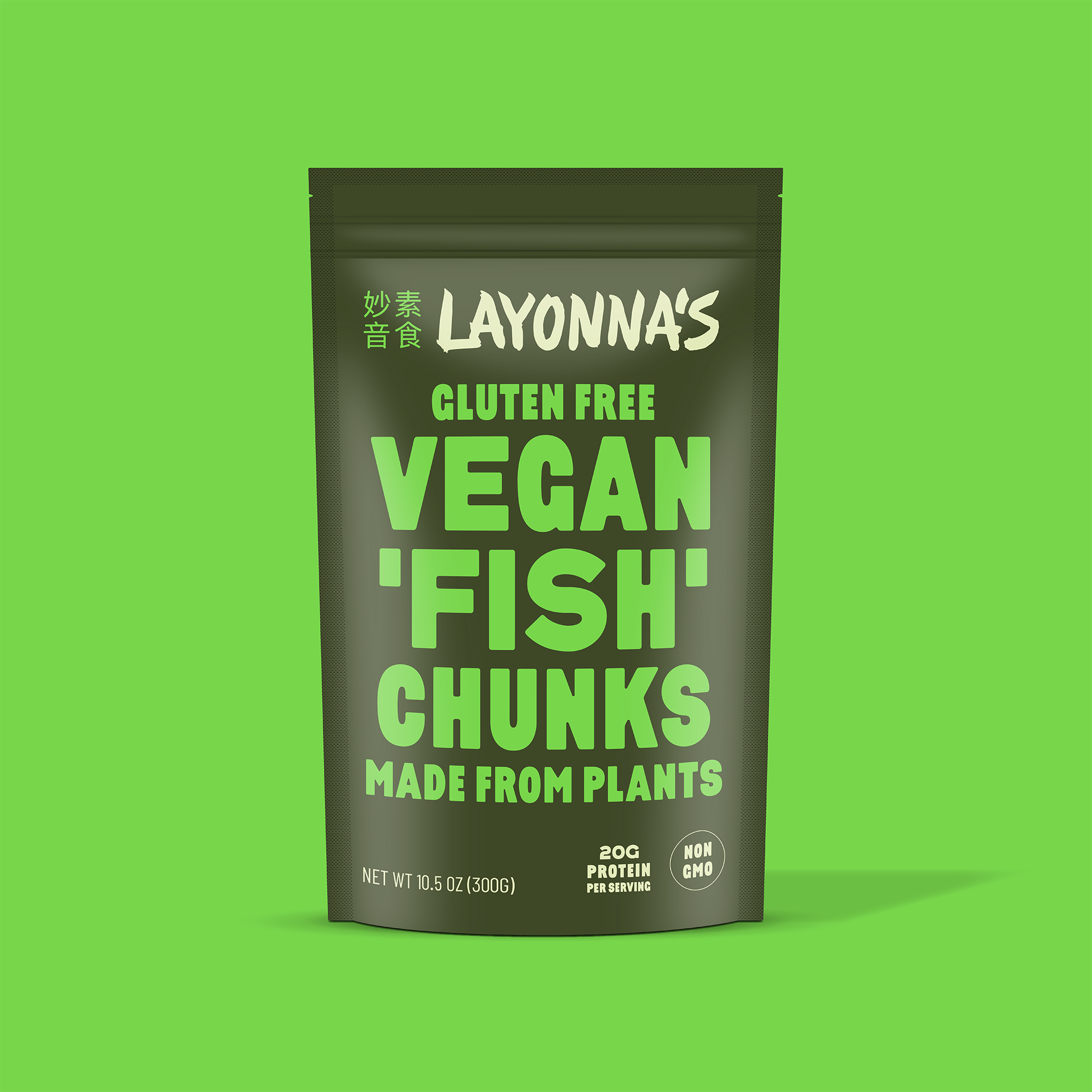 Gluten Free Vegan 'Fish' Chunks | Layonna's