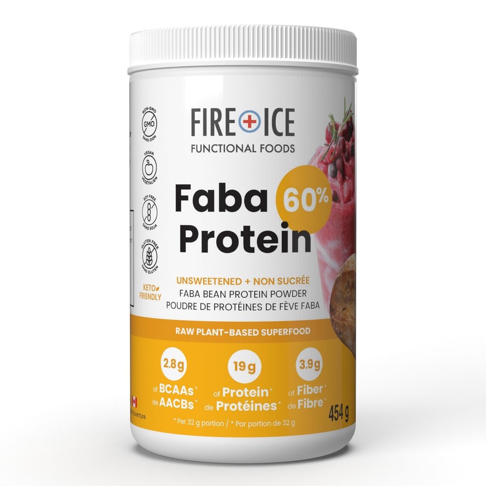Faba Bean 60% Protein Powder — Fire+Ice Functional Foods