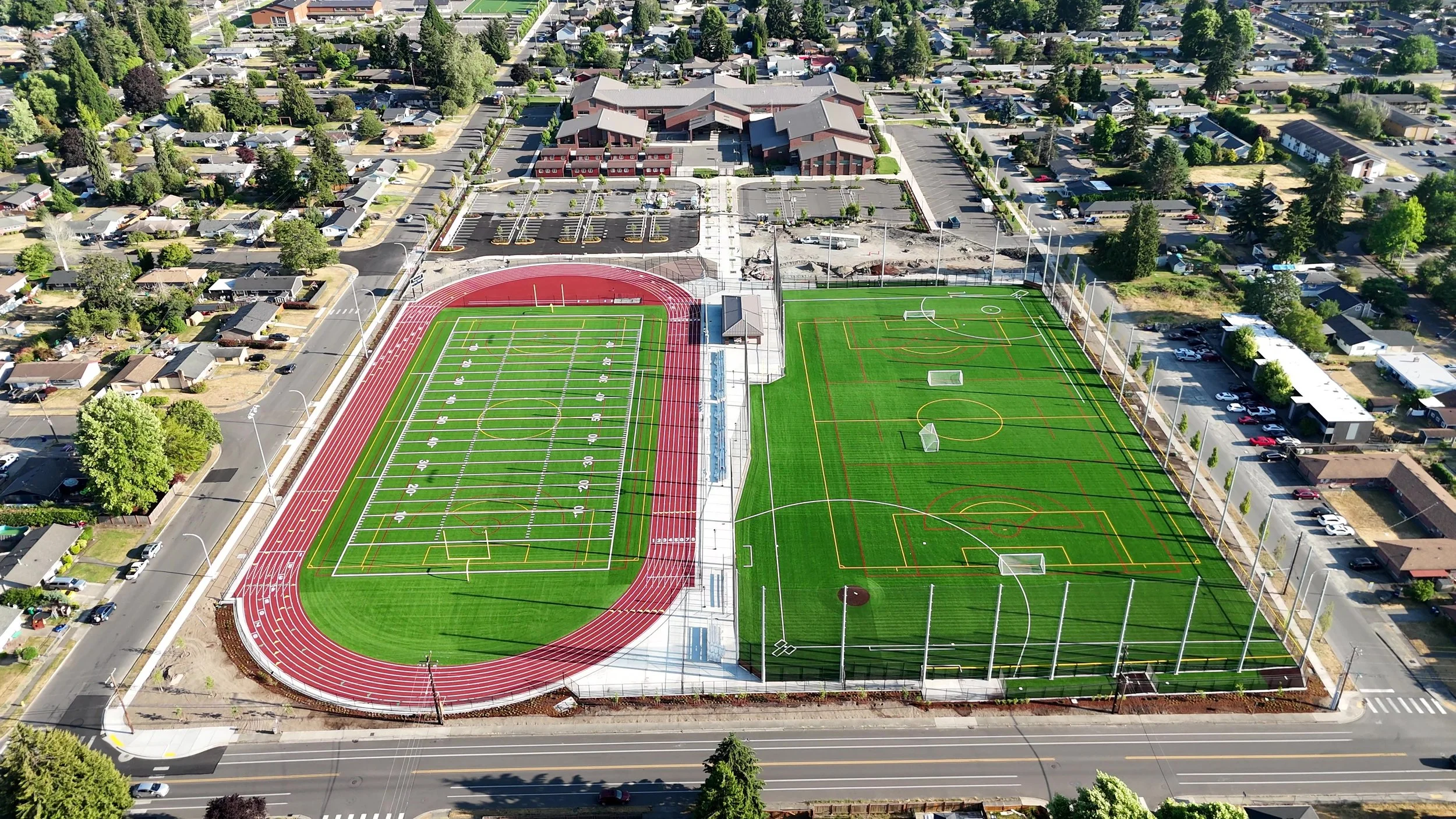 Olympic Middle School Athletic Fields — Henson Architects